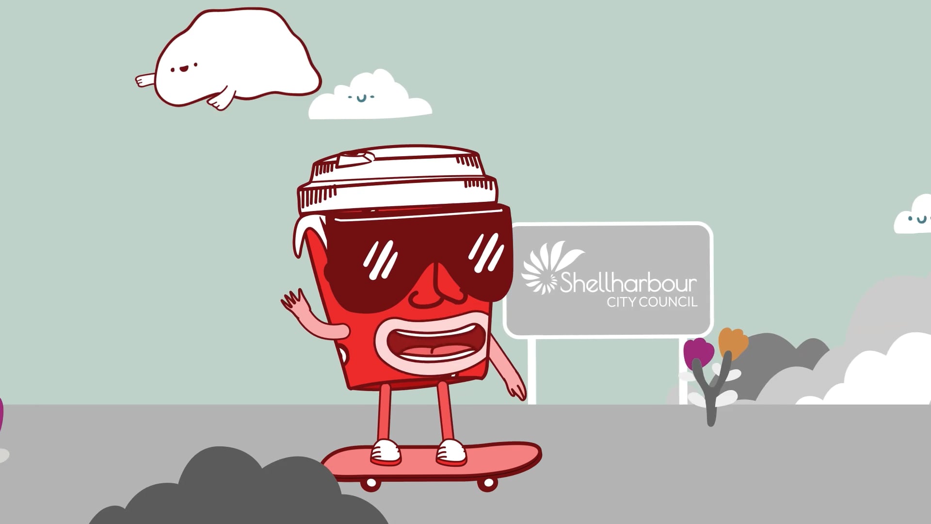 Shellharbour City Council: General Waste Animation - Creativa